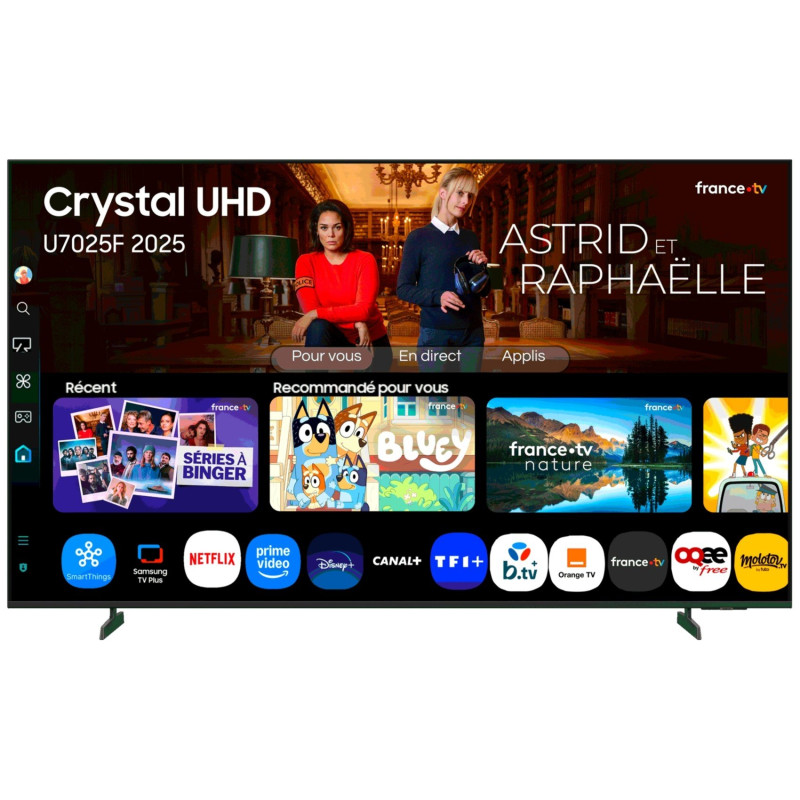 TV SAMSUNG 50" TU50U7025F CRYSTAL UHD SMART TV BT