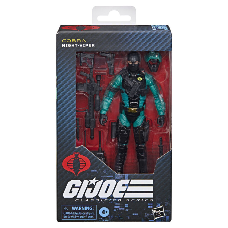 Figura Night-Viper Classified Series Cobra GI Joe 15cm