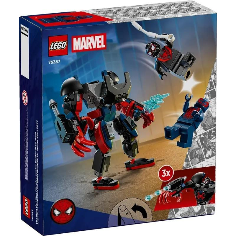 LEGO - Robô do Miles Morales contra Spider-Man 2099 76337